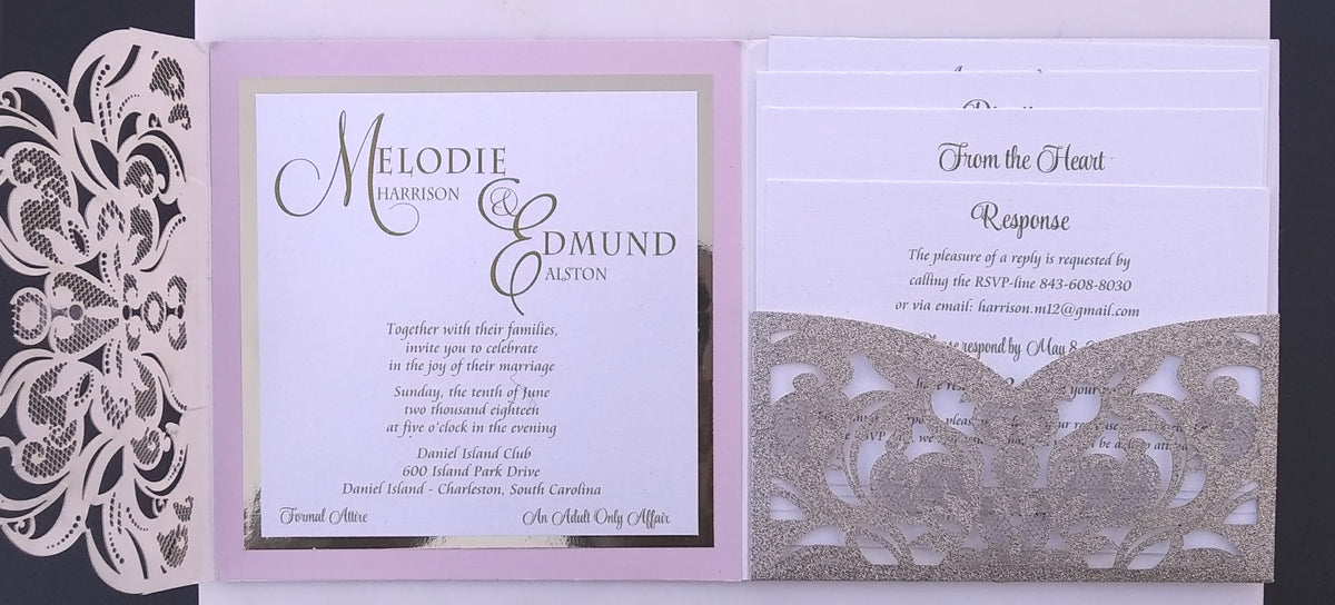 Wedding Invitation Proof – Ms. M. Creations